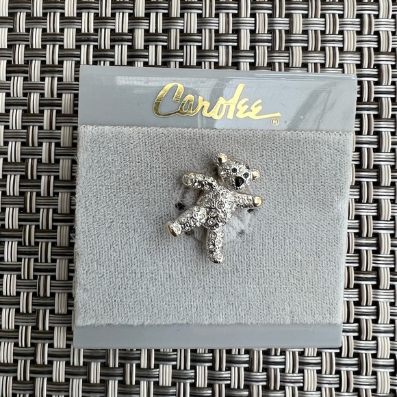 Carolee | Jewelry | New Womens Carolee Teddy Bear Pin | Poshmark